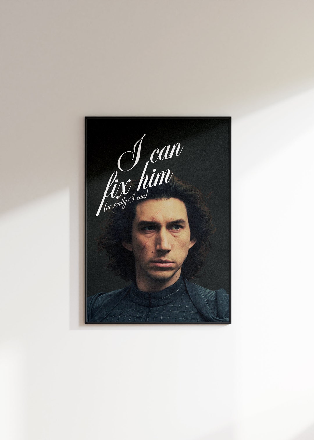 I Can Fix Him (no Really I Can) Kylo Ren Printable Poster, Taylor Swift ...