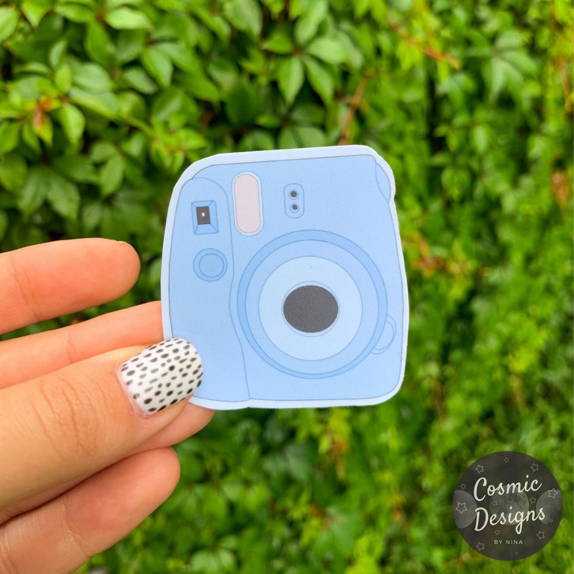 Instant Camera Waterproof Sticker Cute Sticker For | Etsy