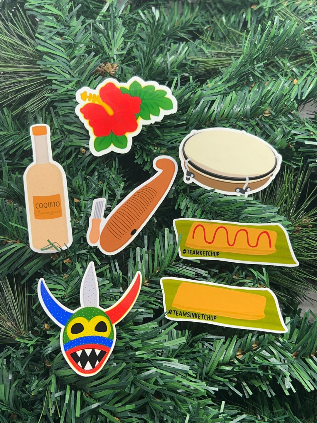 Puerto Rico Sticker Pack Waterproof | Individual Stickers or Full Pack ...