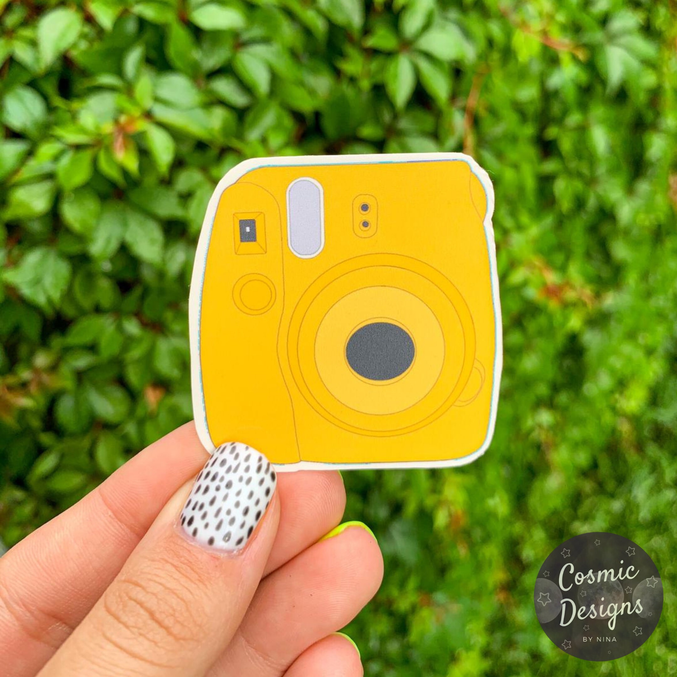 Instant Camera Waterproof Sticker Cute Sticker For | Etsy