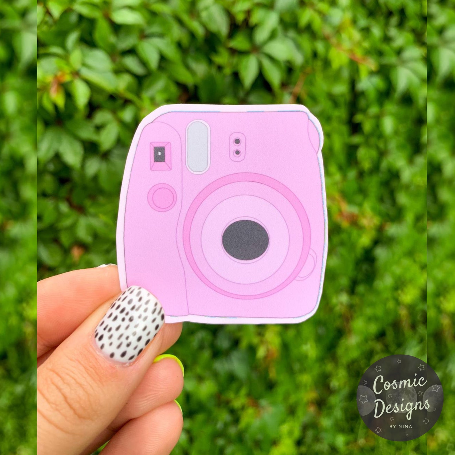 Instant Camera Waterproof Sticker Cute Sticker for - Etsy