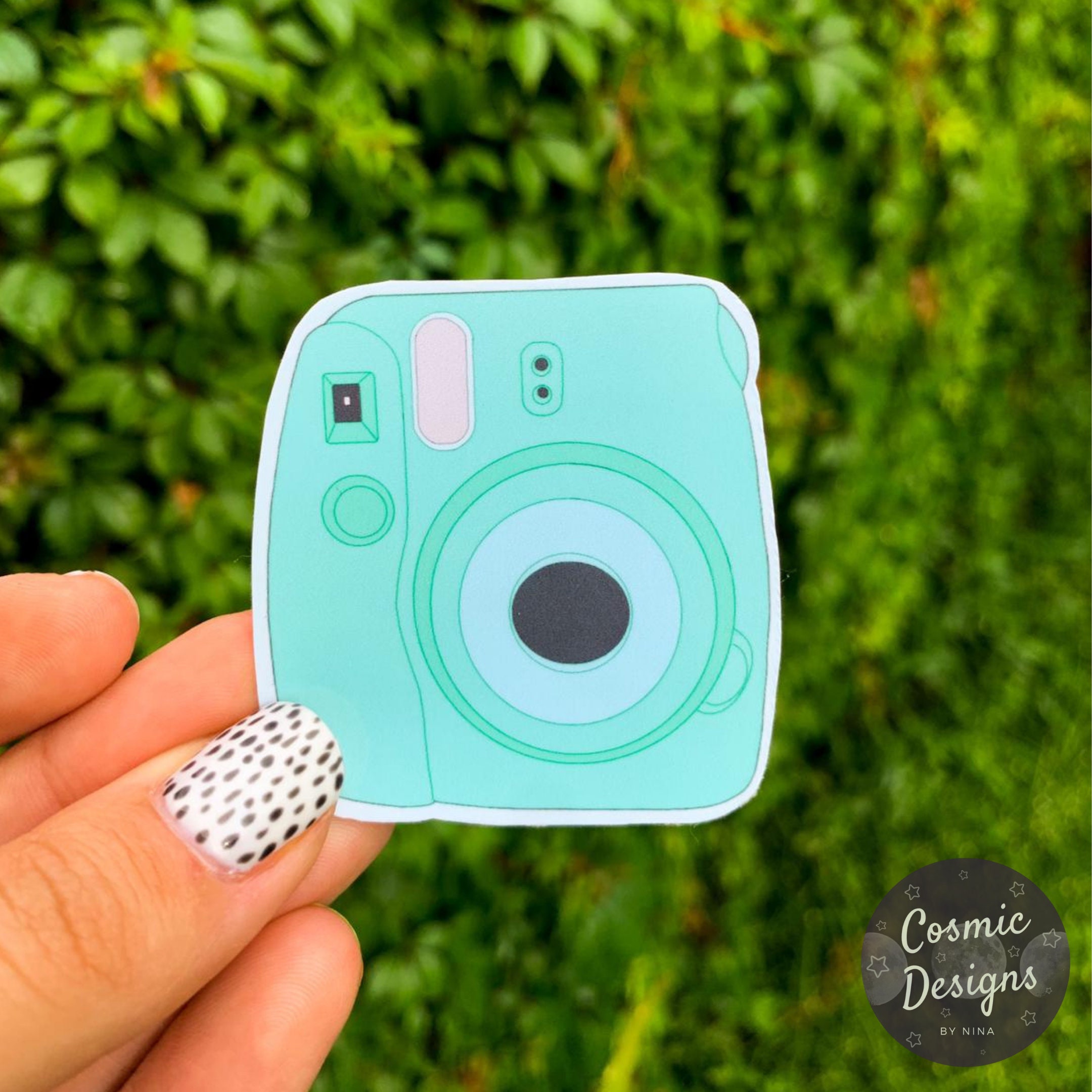 Instant Camera Waterproof Sticker Cute Sticker For | Etsy