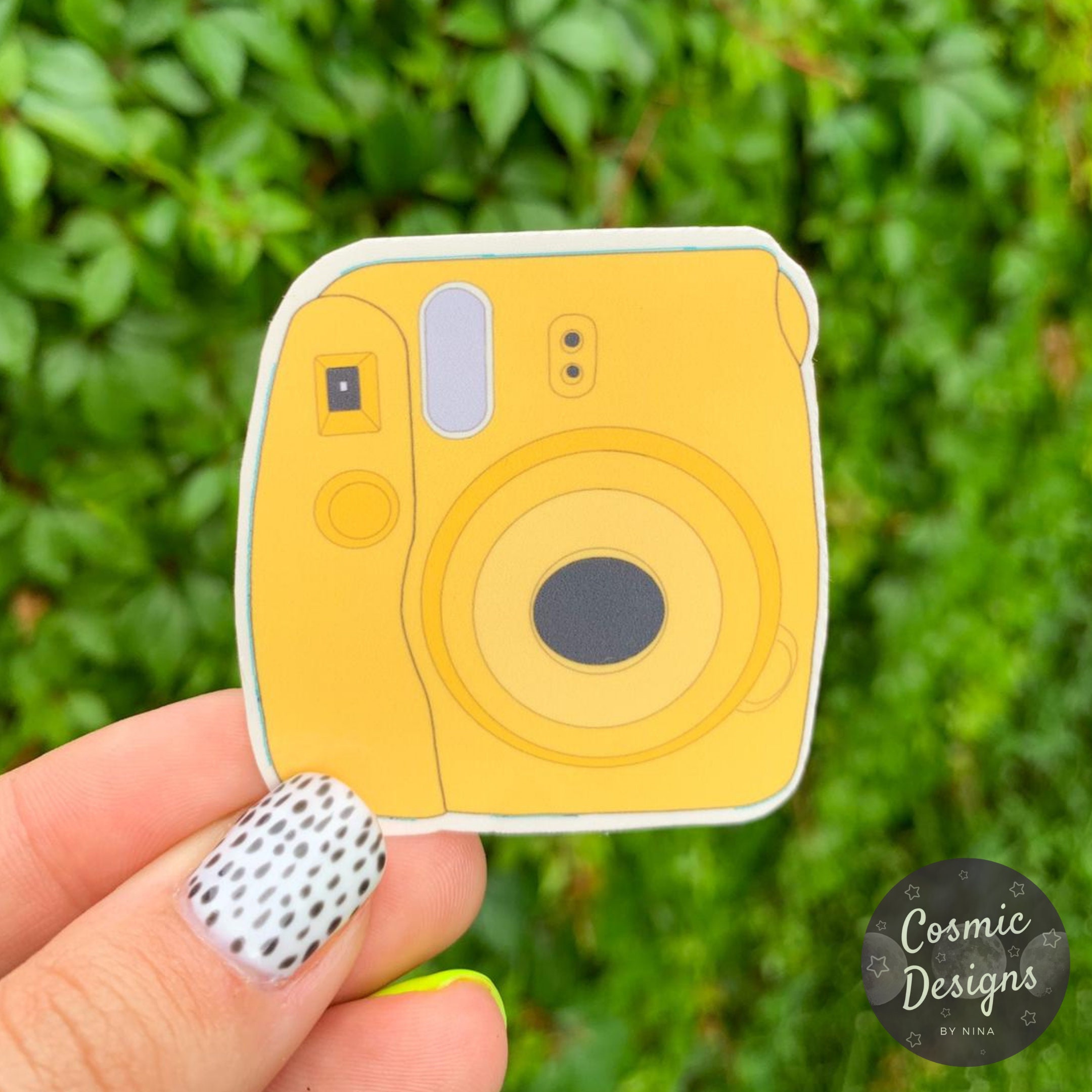 Instant Camera Waterproof Sticker Cute Sticker For | Etsy