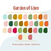 Cerulean Sunset Procreate Color Palette, Procreate Swatches - Etsy