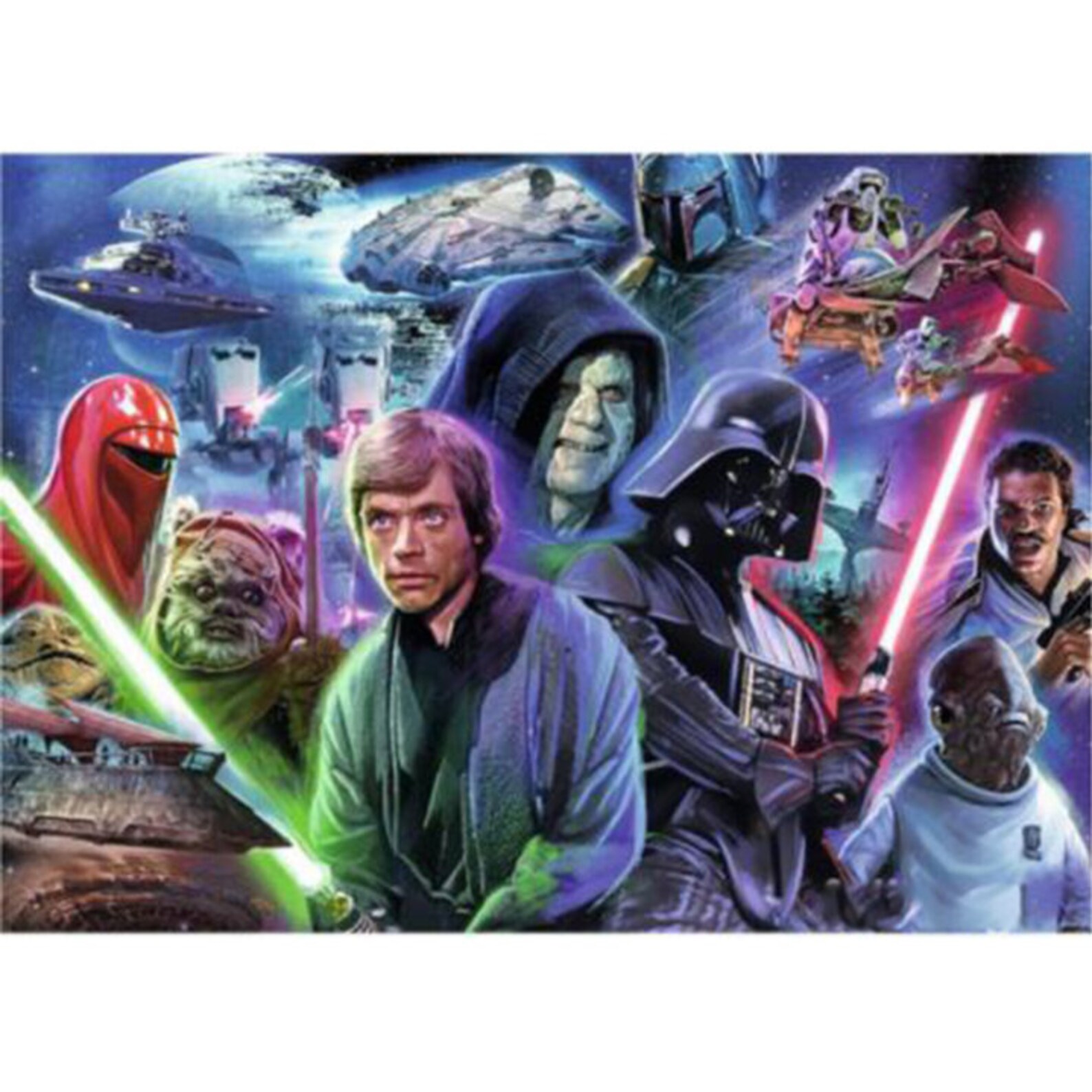 Unique 5D DIY square / round diamond painting Star Wars | Etsy