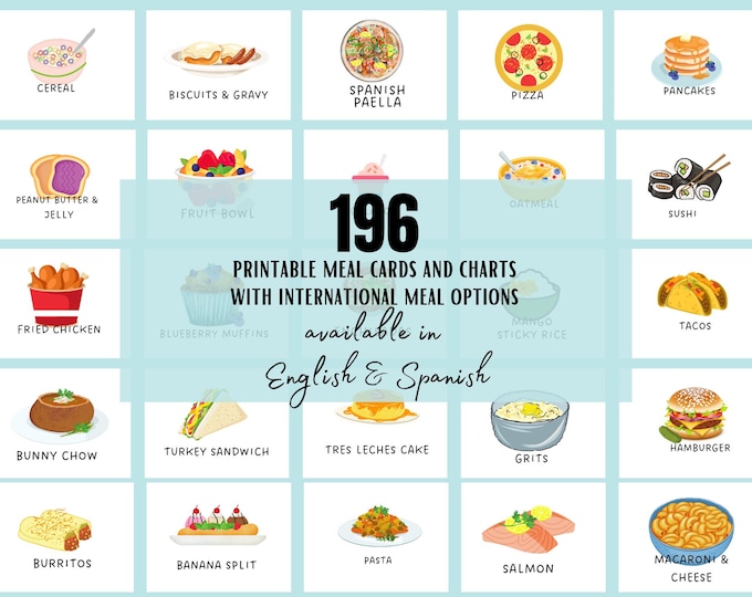 183 FOOD CARDS | Food Choice Boards | Food Pics | Visual Aid Schedule ...