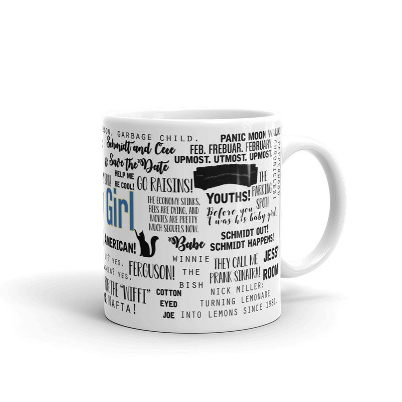 New Girl Quote Mugs - Etsy