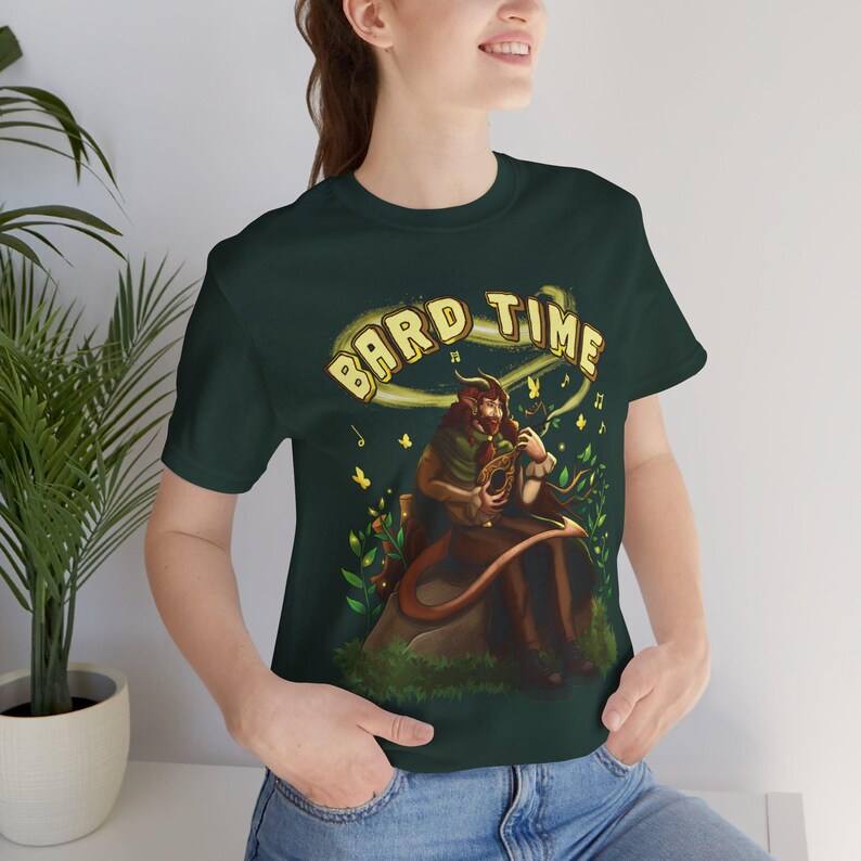 Bard DND Shirt, Dnd Design, Hand Drawn Design, Bard, Musical Shirt, Dnd ...