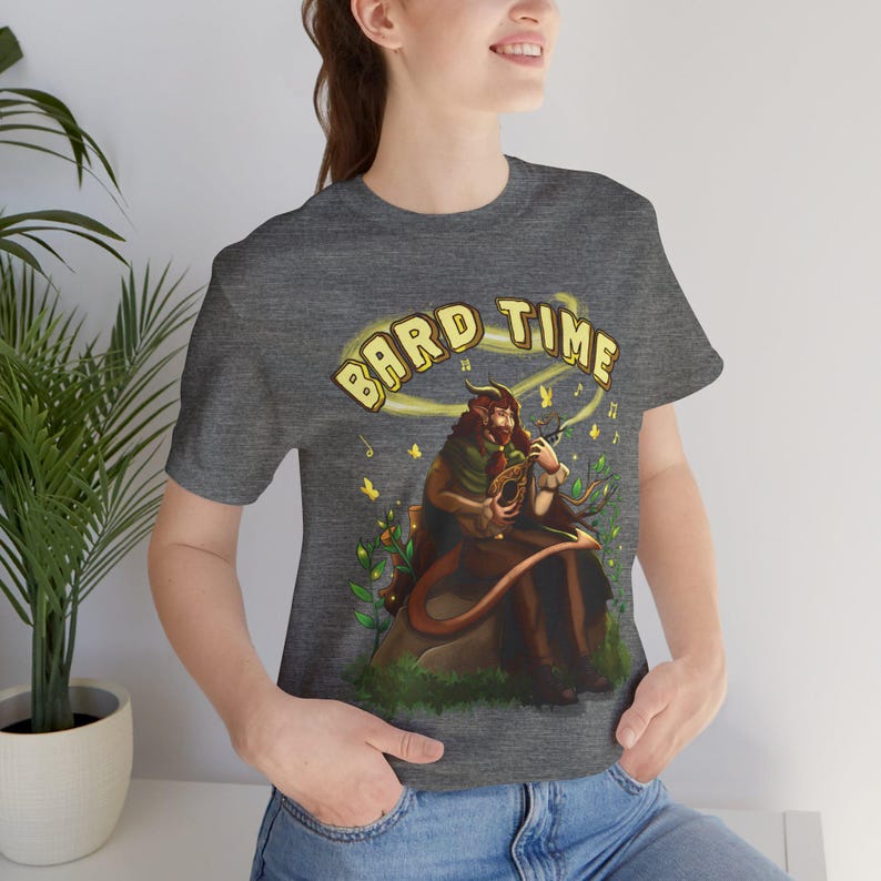 Bard DND Shirt, Dnd Design, Hand Drawn Design, Bard, Musical Shirt, Dnd ...