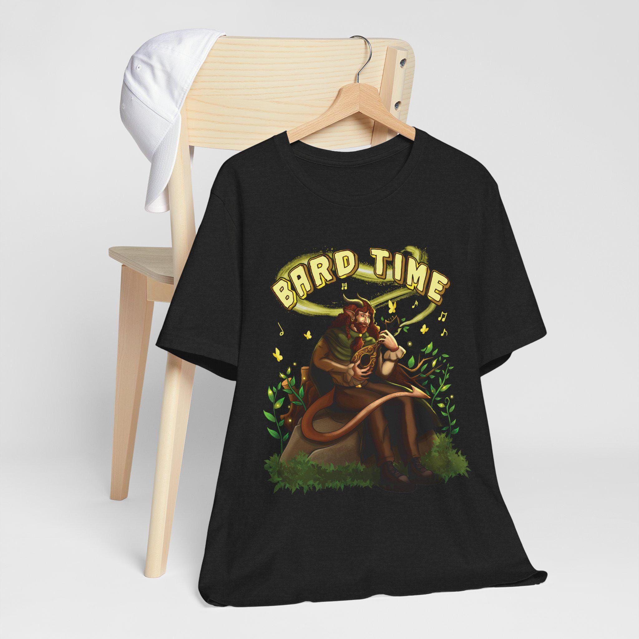 Bard DND Shirt, Dnd Design, Hand Drawn Design, Bard, Musical Shirt, Dnd ...