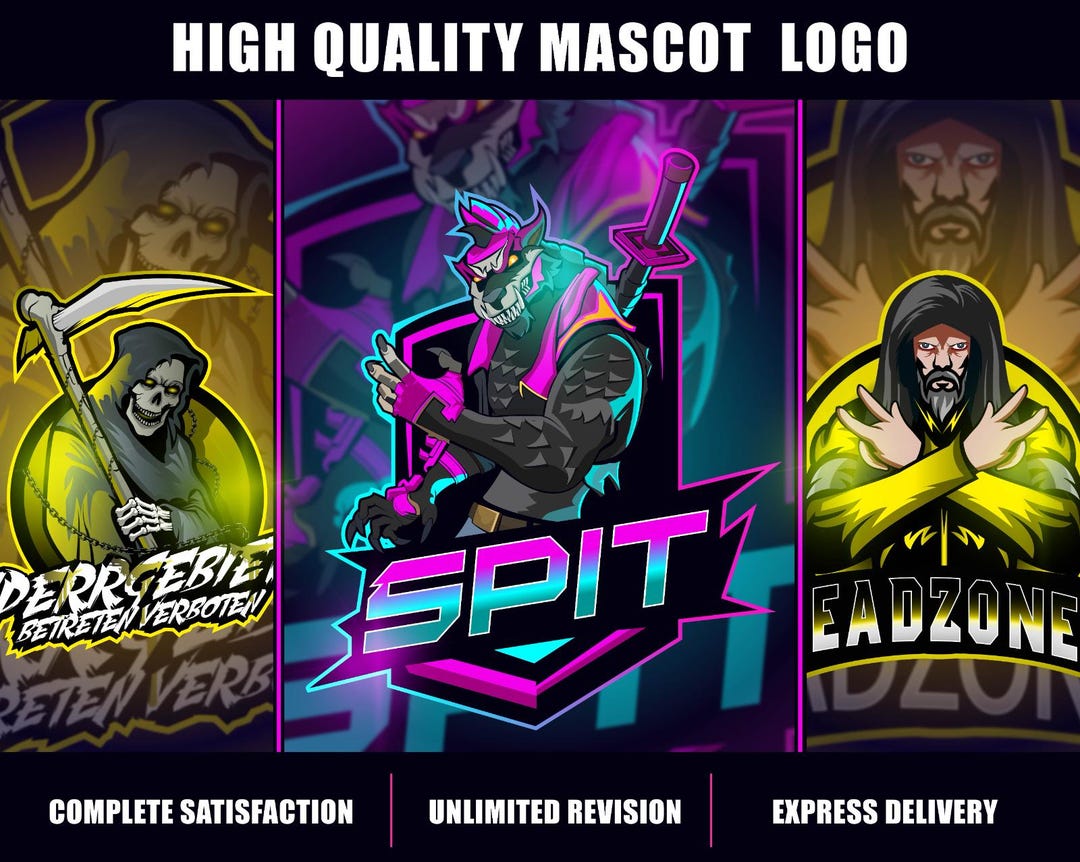 Custom Mascot Logo Design, Modern Company Logo Creator, Custom Logo ...