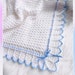 Digital PDF Crochet Pattern: Beautiful Snowdrop Baby Blanket Pattern ...