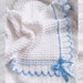 Digital PDF Crochet Pattern: Beautiful Snowdrop Baby Blanket Pattern ...