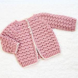 Digital PDF Crochet Pattern: Crochet Cardigan Sweater, Jacket or Coat ...