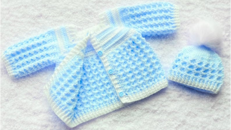 Digital PDF Crochet Pattern: Crystal Waves Crochet Baby - Etsy