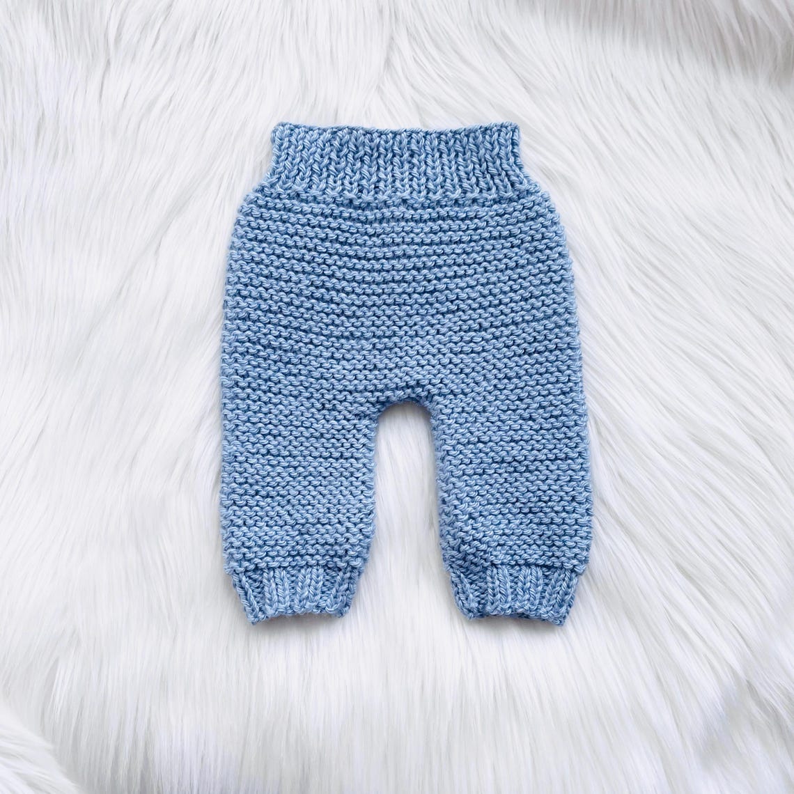 Digital PDF Knit Pattern: Little Laurel Knit Baby Pants Pattern ...