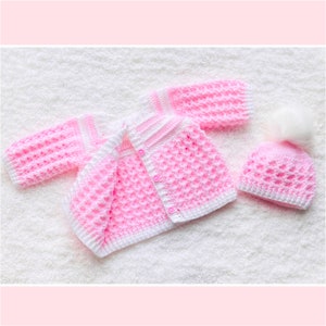 Digital PDF Crochet Pattern: Crystal Waves Crochet Baby Hat, Beanie or ...