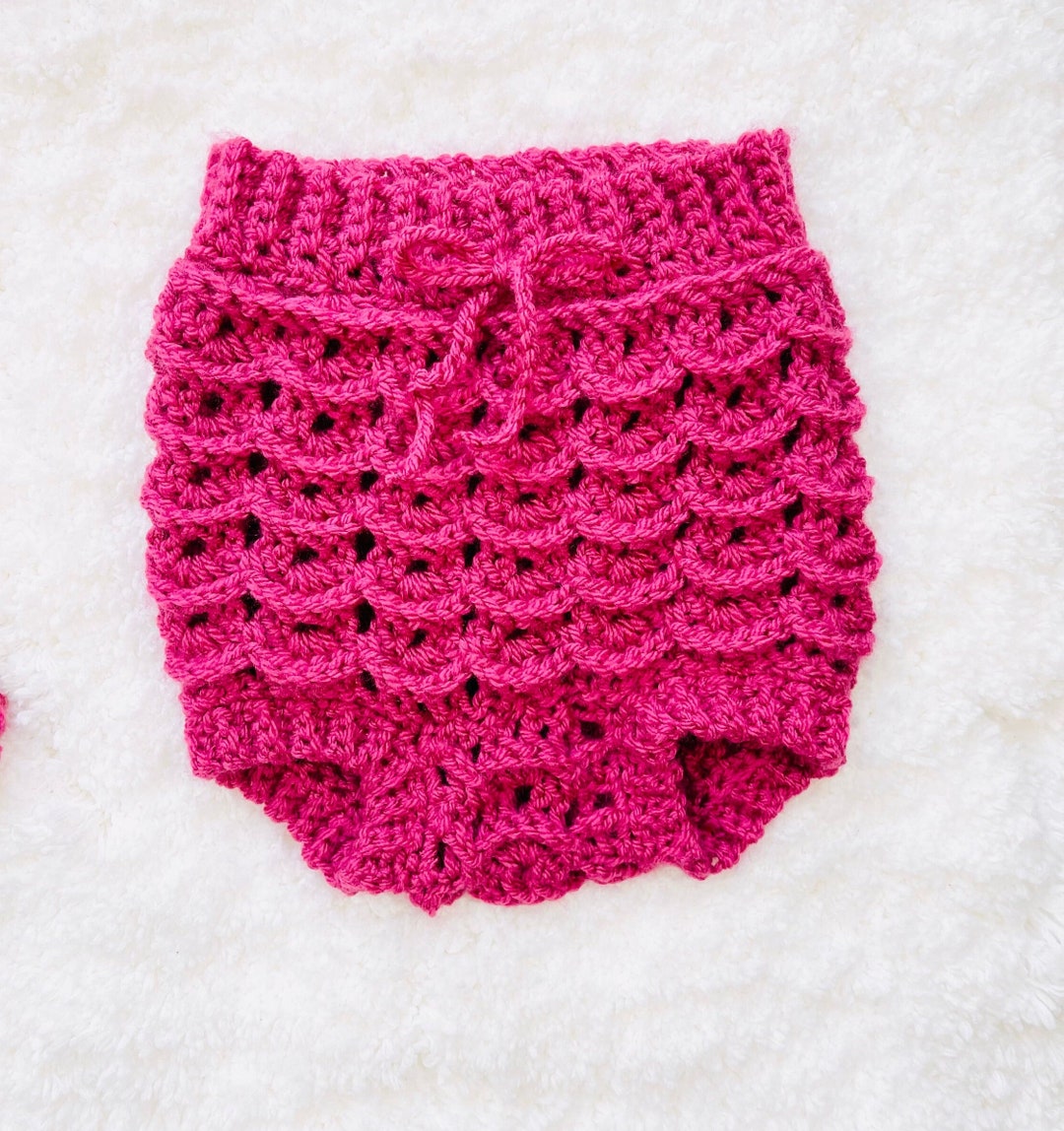 Digital PDF Crochet Pattern: Crochet Diaper Cover or Crochet Baby ...