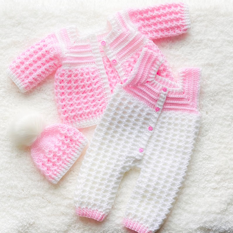 Digital PDF Crochet Pattern: Cute Crystal Waves Crochet Baby - Etsy