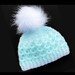 Digital PDF Crochet Pattern: Crystal Waves Crochet Baby Hat, Beanie or ...