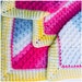 Digital PDF Crochet Pattern: Crystal Waves C2c Crochet Baby Blanket ...