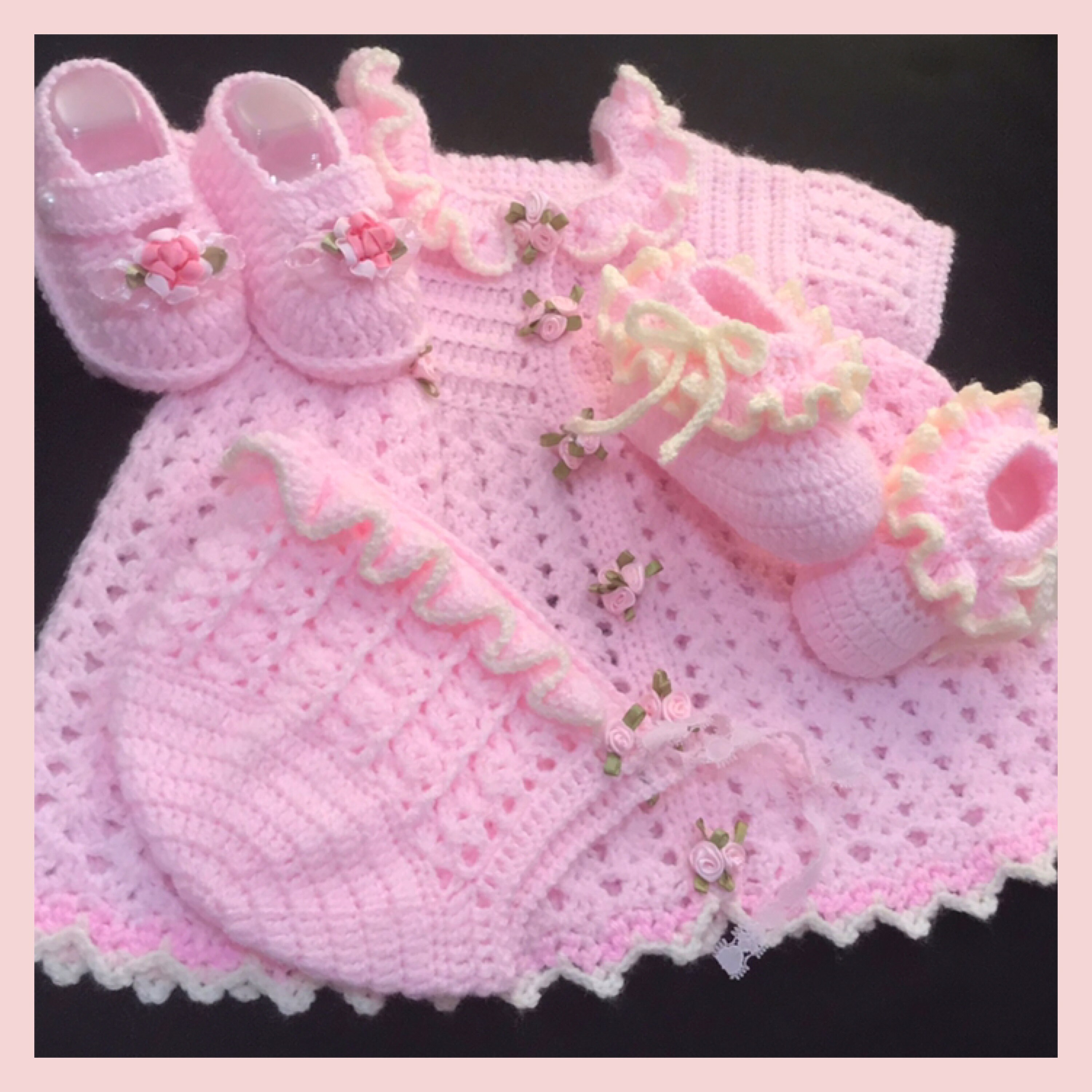 Digital PDF Crochet Pattern: Pretty Ruffles Baby Booties or Old ...