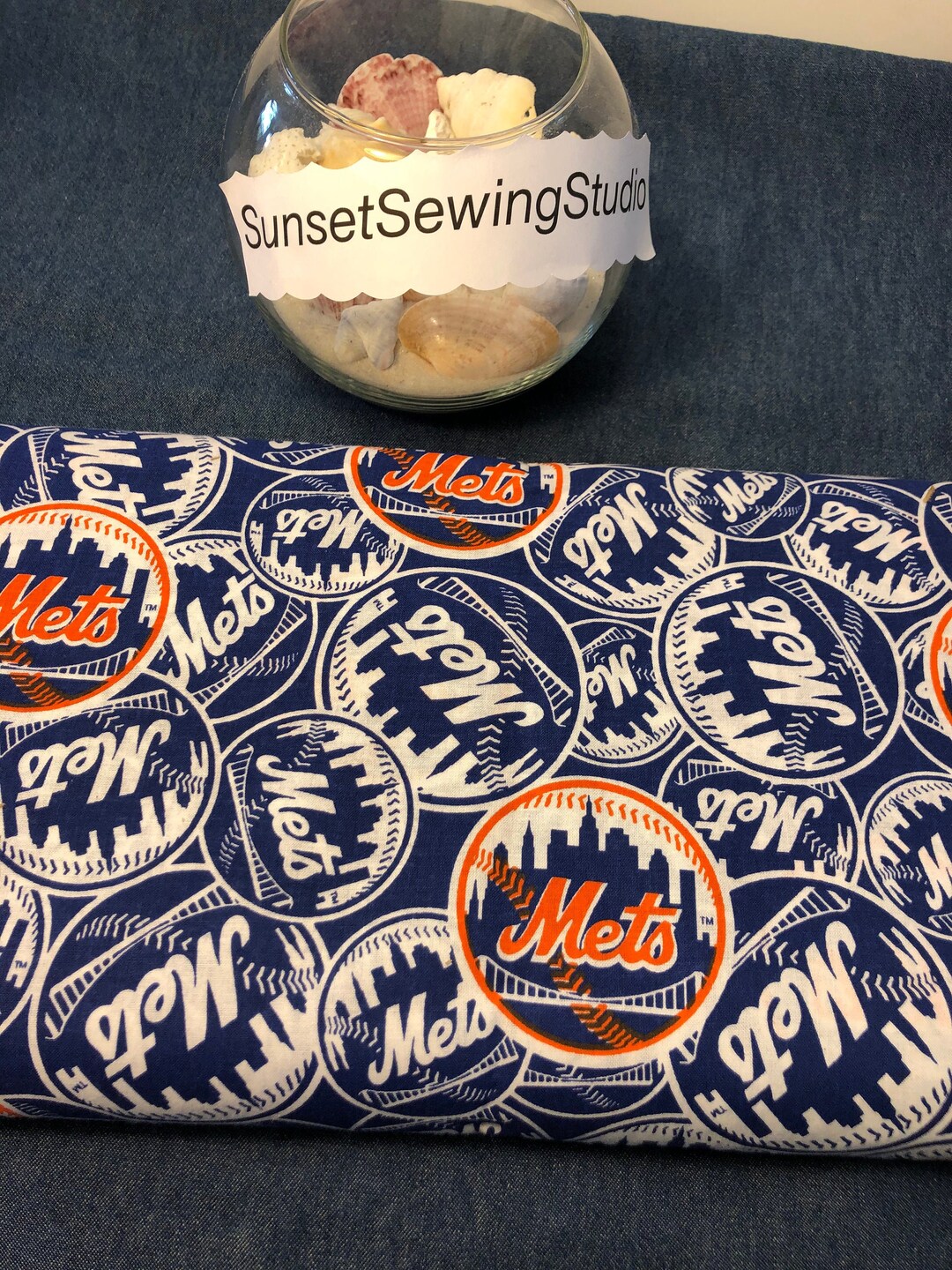 MLB New York Mets, 1/2 Yard (18”x58”), 100% Cotton - Etsy