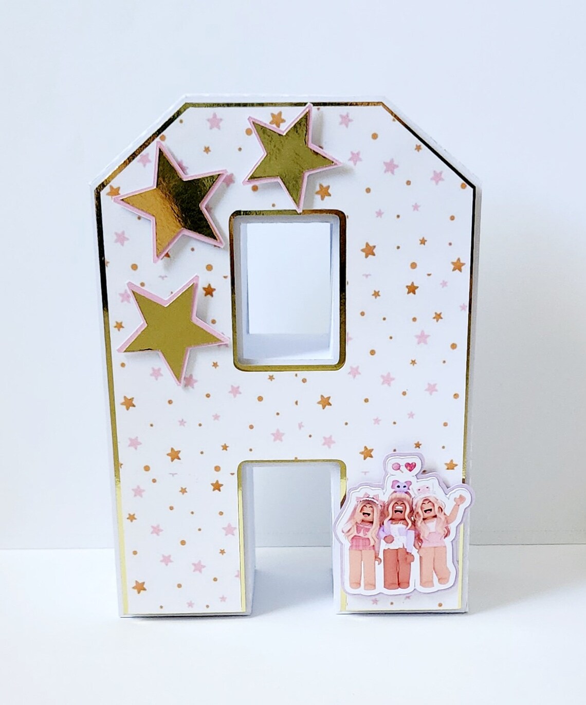 ROBLOX 3D Letters ROBLOX Birthday Personalized Letters - Etsy