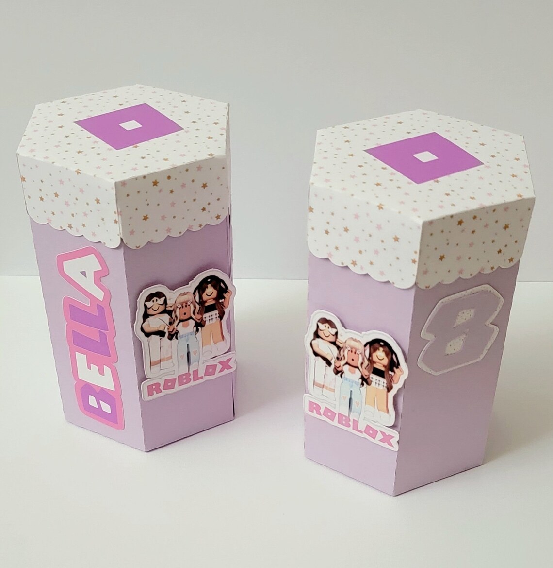 Roblox Party Favor Birthday ,party Candy Box, Gift Box. 6 Box - Etsy