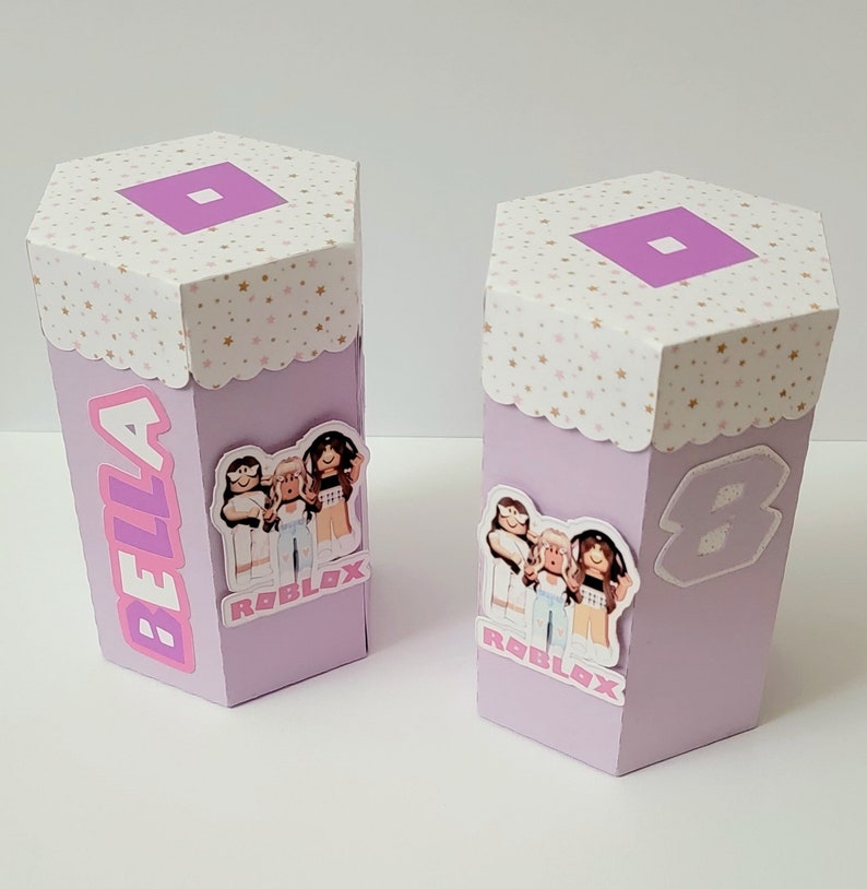 Roblox Party Favor Birthday ,party Candy Box, Gift Box. 6 Box - Etsy
