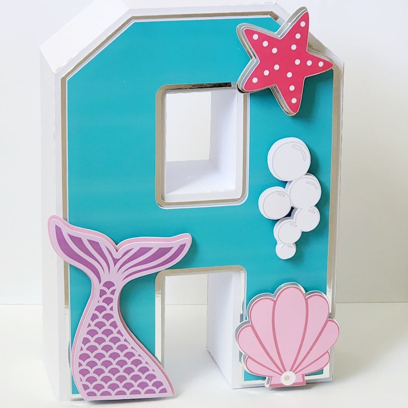 Mermaid Letters - Etsy