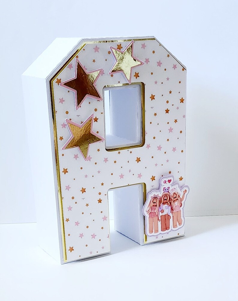 ROBLOX 3D Letters ROBLOX Birthday Personalized Letters - Etsy