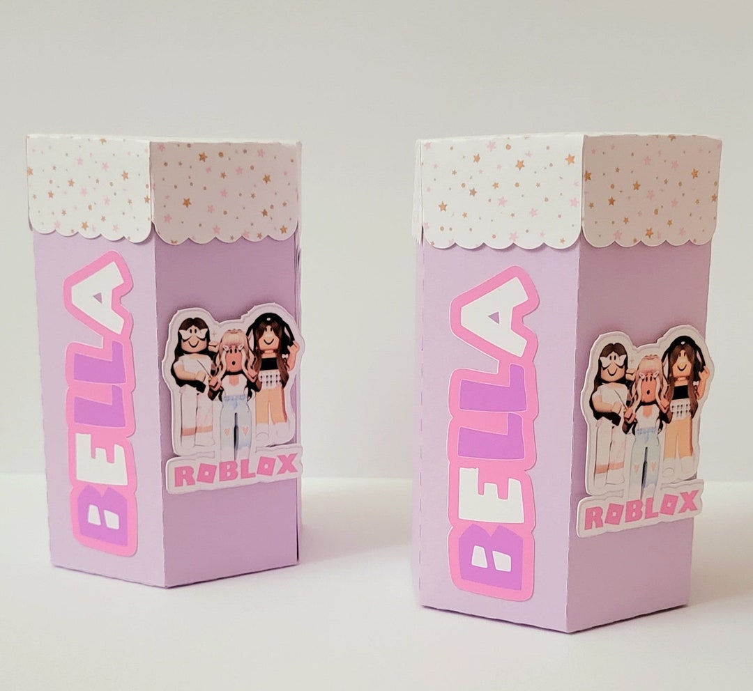 Roblox Party Favor Birthday ,party Candy Box, Gift Box. 6 Box - Etsy