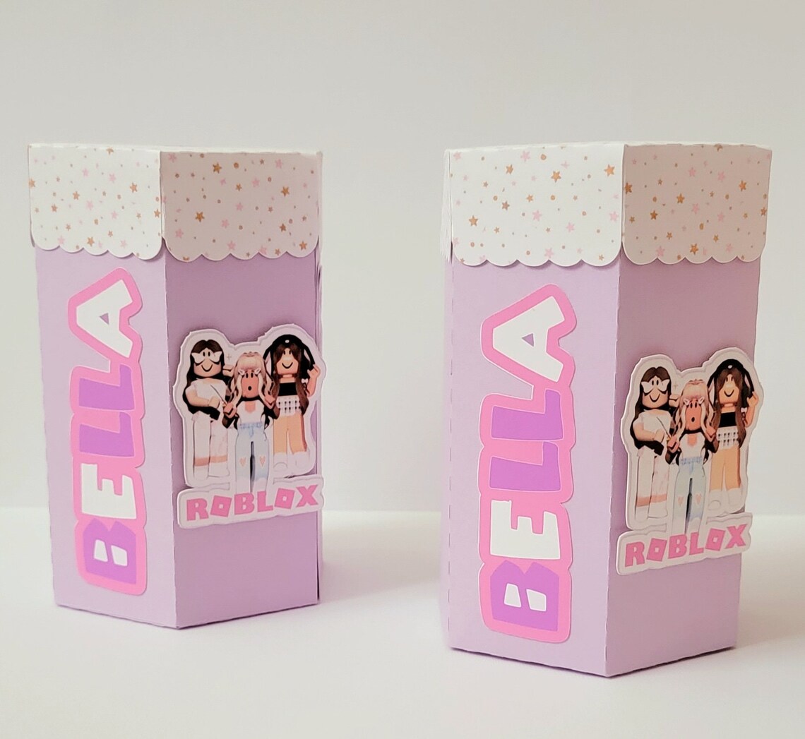 Roblox Party Favor Birthday ,party Candy Box, Gift Box. 6 Box - Etsy