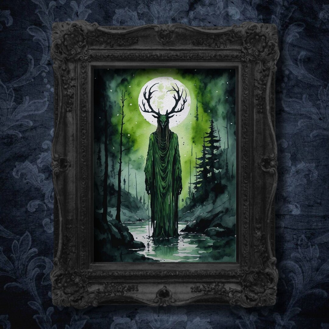 Botanical Beast Print - Etsy