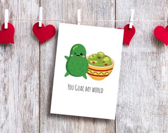 You Guac My World Printable - Etsy