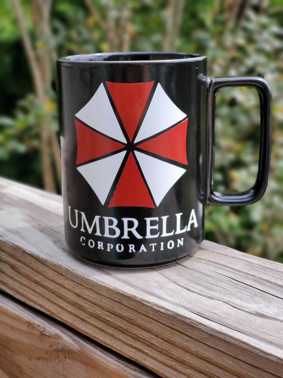 Custom Umbrella Coffee Mug, Resident Evil Fan Collection Large Coffee ...
