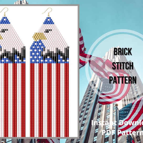 Patriotic Bead Pattern - Etsy