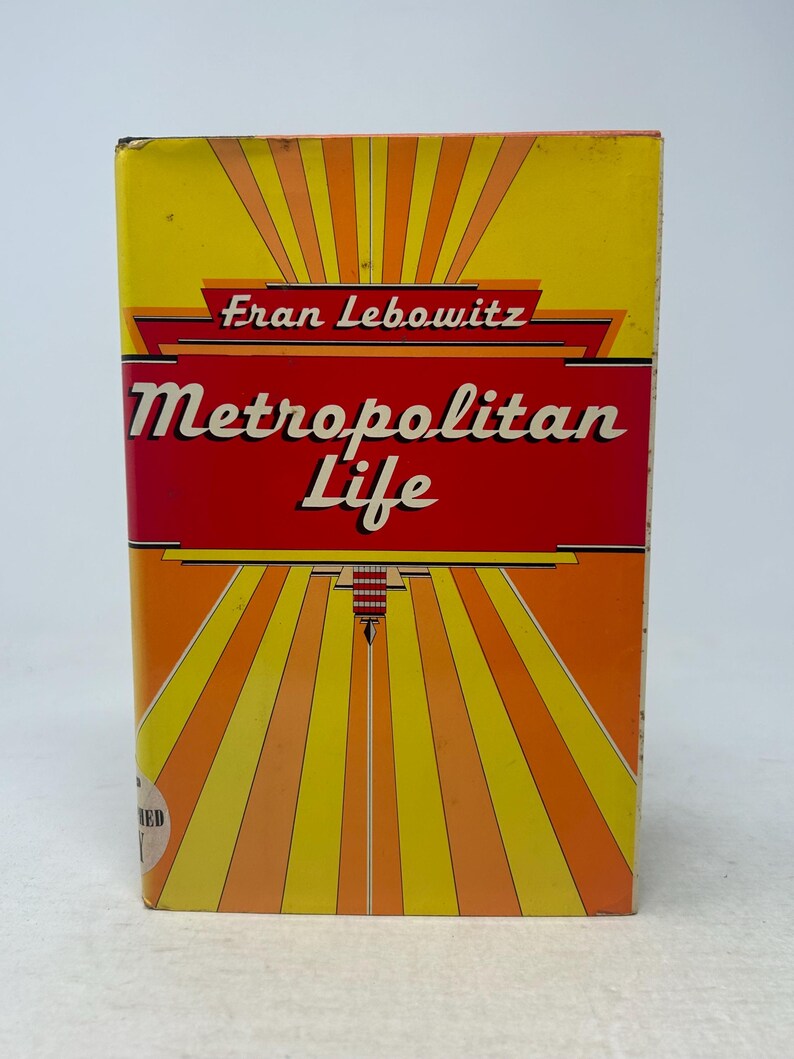 Libro de tapa dura antiguo, firmado, de Metropolitan Life, de Fran ...