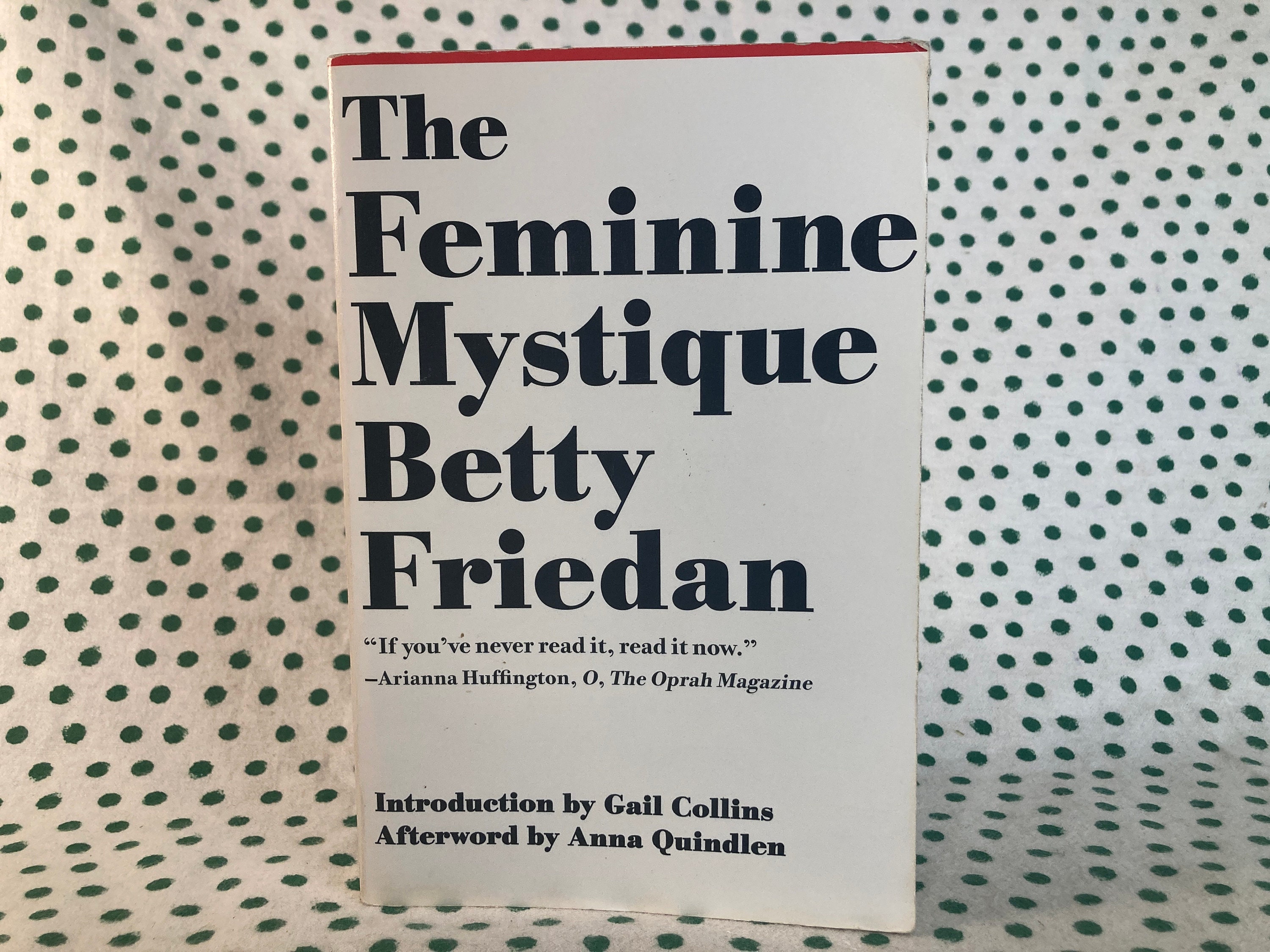 The Feminine Mystique by Betty Friedan Softcover - Etsy