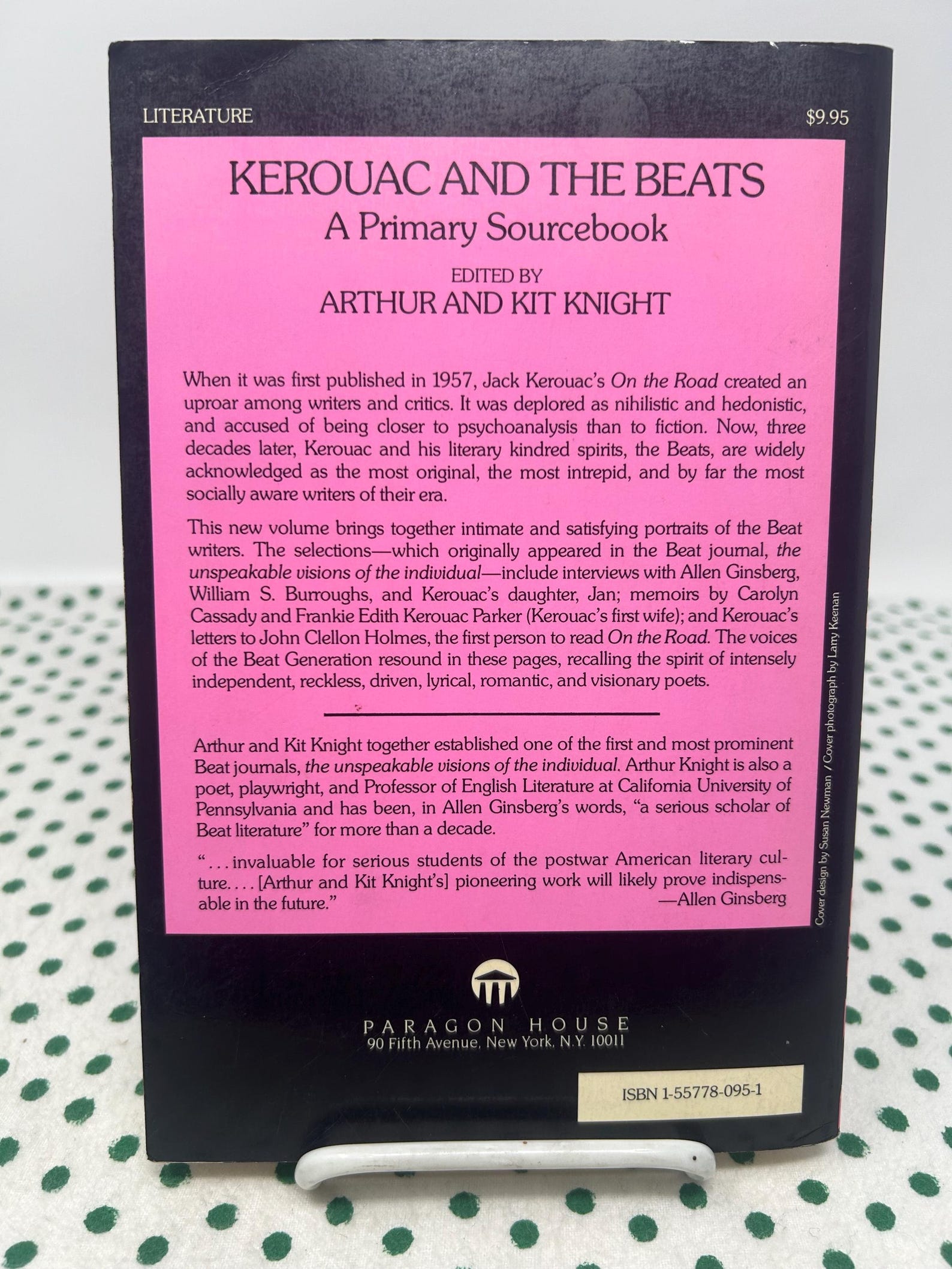 Kerouac and the Beats a Primary Sourcebook Edited by Arthur and Kit ...