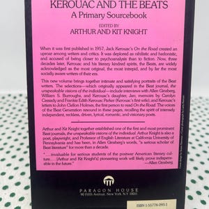 Kerouac and the Beats a Primary Sourcebook Edited by Arthur and Kit ...