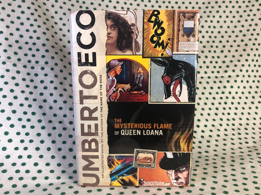 The Mysterious Flame of Queen Loana by Umberto Eco -hardcover - Etsy