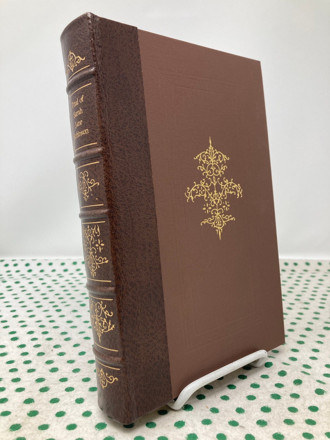 Trial of Sarah Jane Robinson Hardcover the Notable Trials Library - Etsy