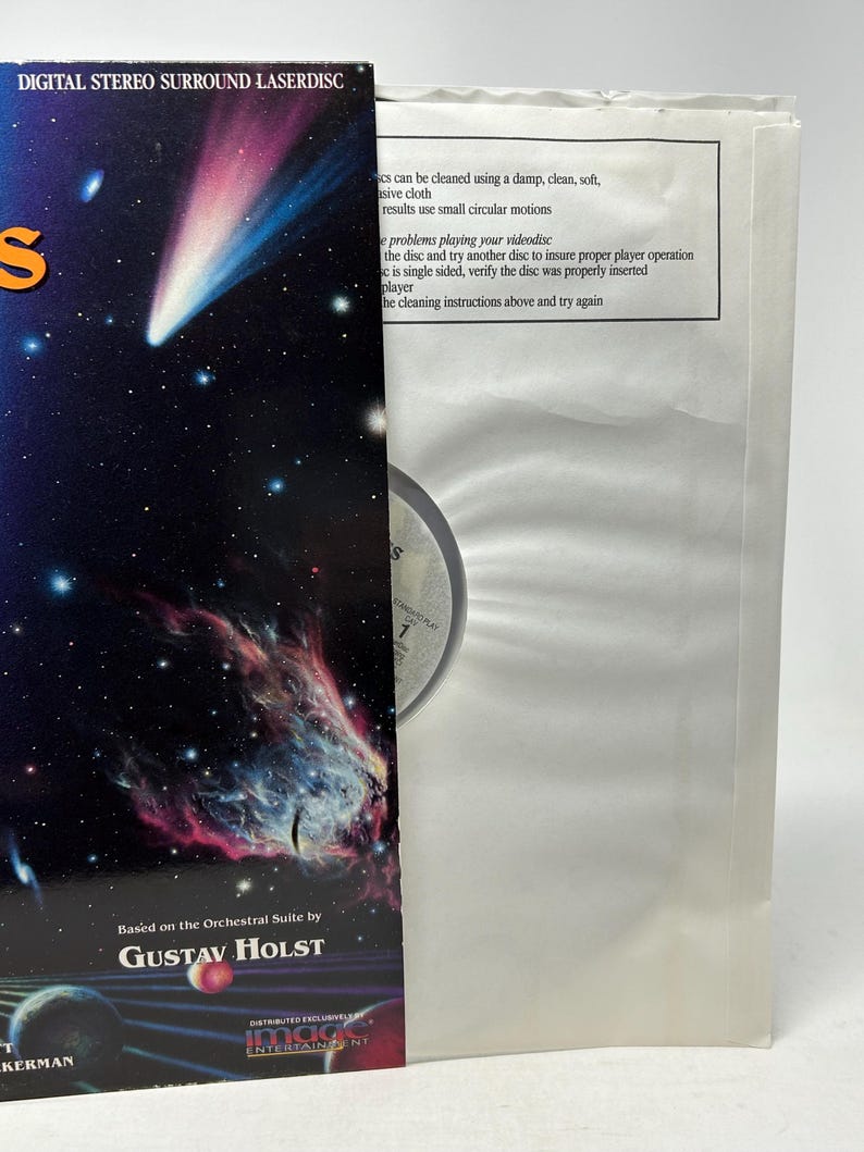 Laserdisc the Planets Video - Etsy