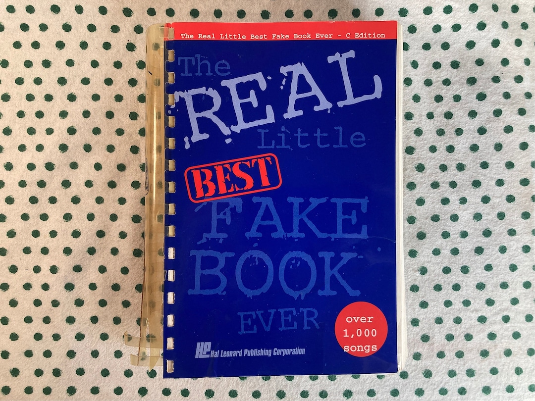 The Real Little Best Fake Book Ever by Hal Leonard Vintage Spiral-bound ...