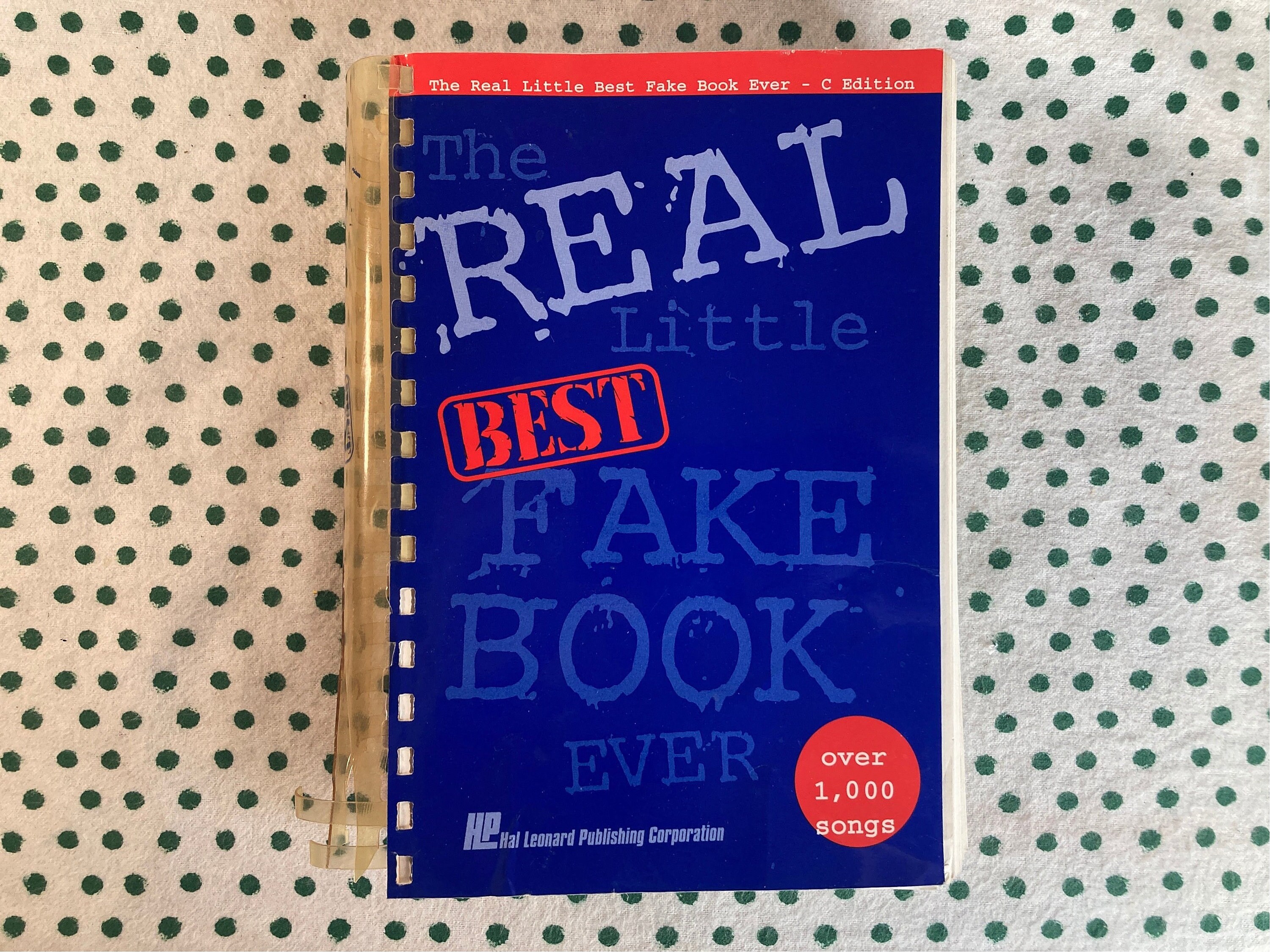 The Real Little Best Fake Book Ever by Hal Leonard Vintage Spiral-bound ...