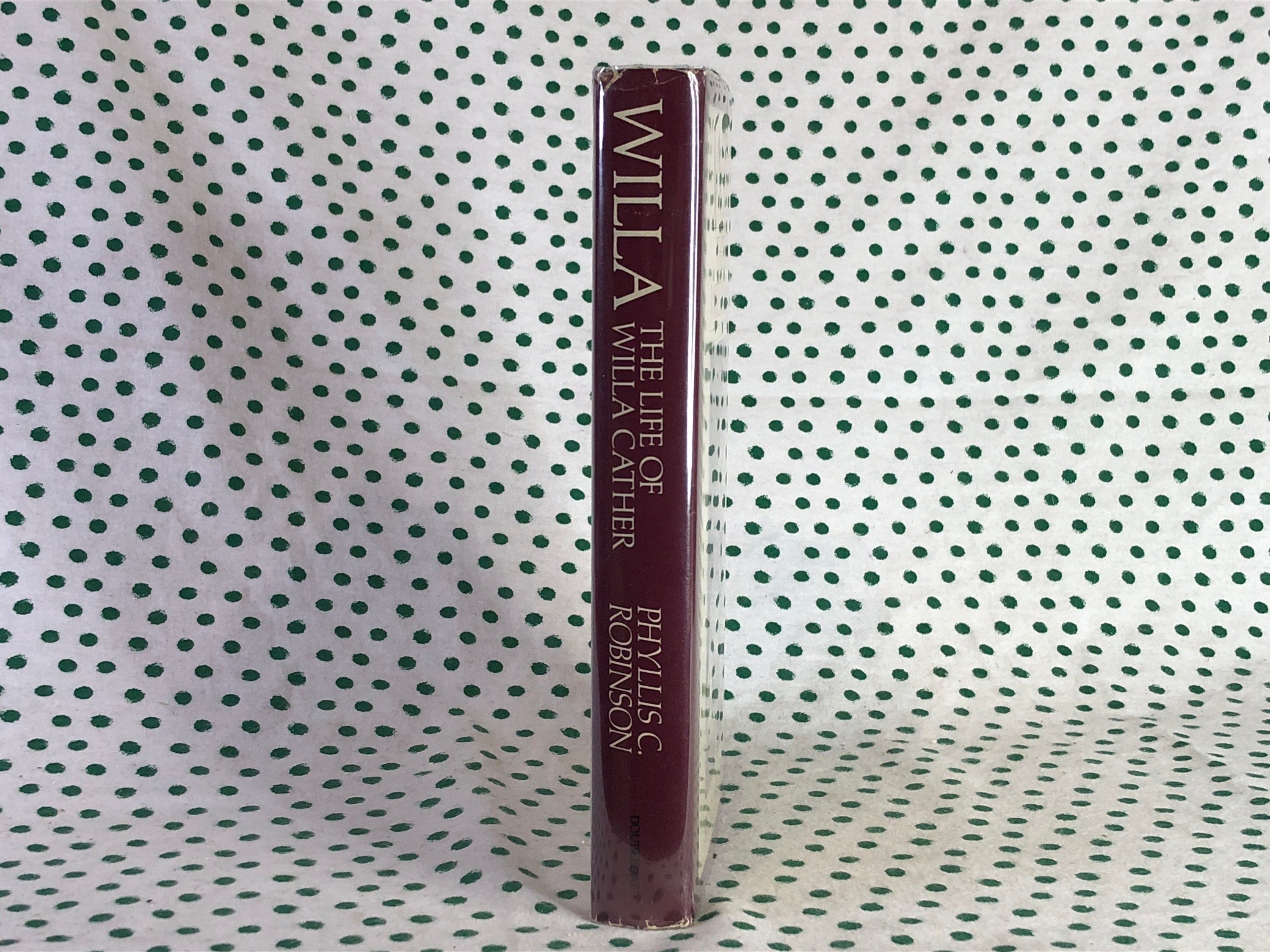 Willa the Life of Willa Cather by Phyllis C. Robinson - Etsy Hong Kong