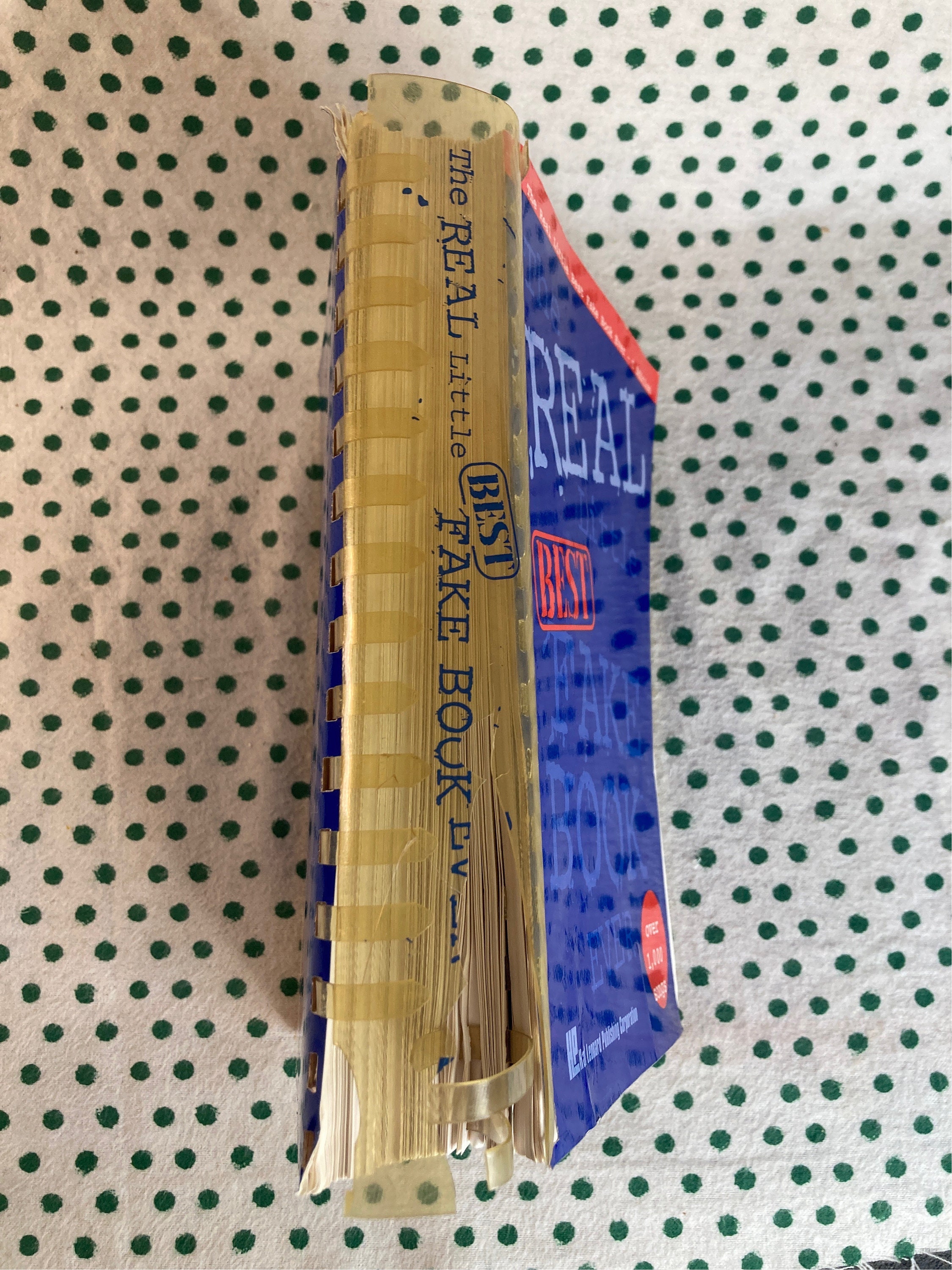 The Real Little Best Fake Book Ever by Hal Leonard Vintage Spiral-bound ...