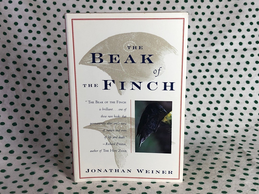 The Beak of the Finch by Jonathan Weiner Softcover - Etsy